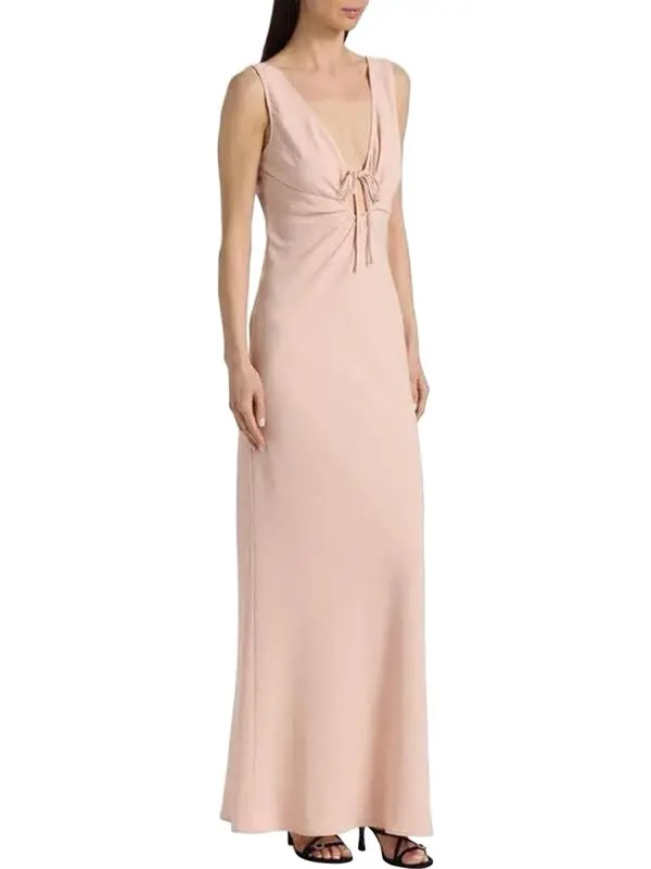 Black Halo Reese Cut-out Bias-cut Maxi Dress - Mango