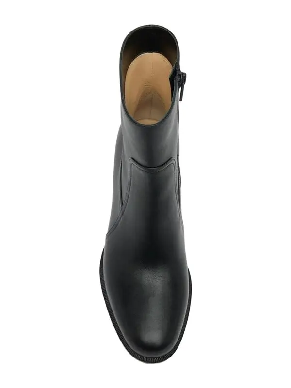 CHRISTIAN LOUBOUTIN 55mm Ira Leather Ankle Boots - Black