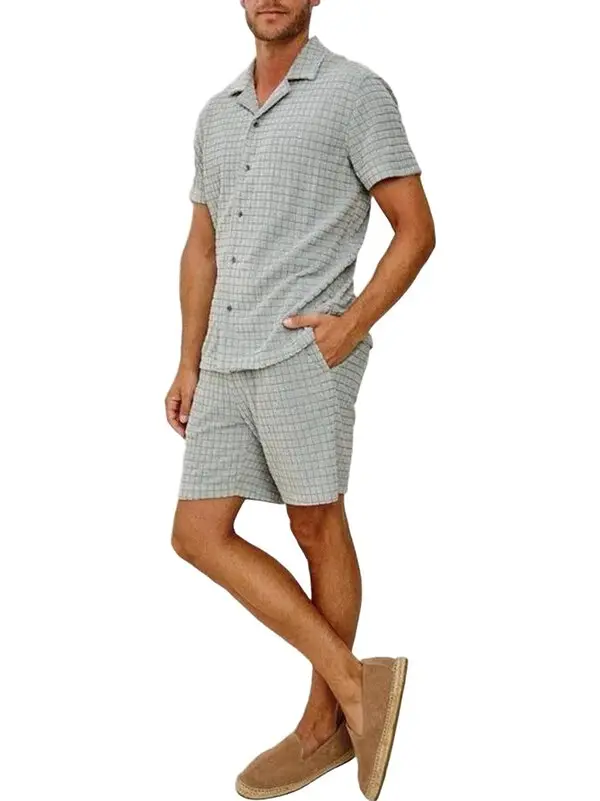 Rails Maverick Terry Short-sleeve Shirt - Silverline