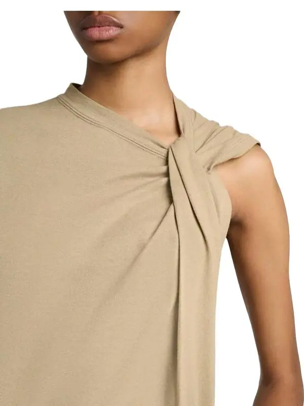Isabel Marant Étoile Nayda Twisted Sleeveless T-shirt - Light Bronze