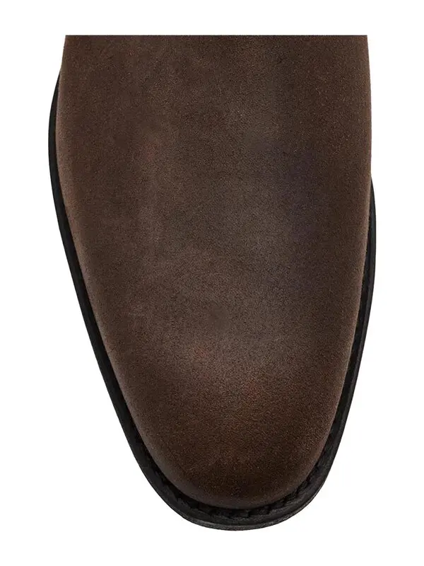 CHURCH & APOS;S Apos;s Amberley R 2.0 Waxed Suede Chelsea Boots - Ebano
