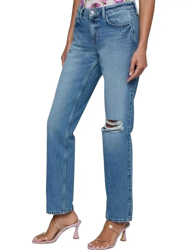 L & APOS;AGENCE Armida Low-rise Slouchy-straight Jeans - Solvang