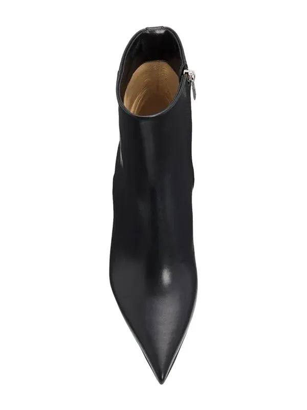 JIMMY CHOO Frankie 65mm Leather Ankle Boots - Black