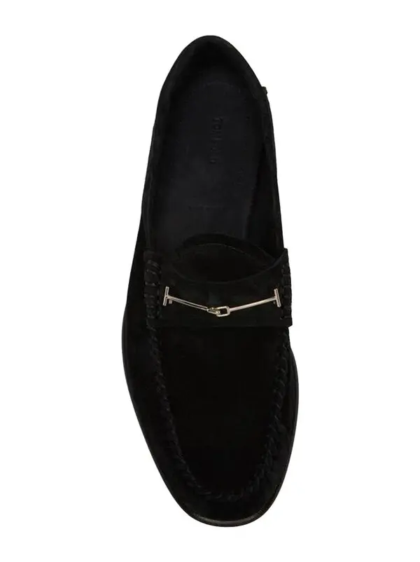 TOM FORD Ripley Suede Loafers - Black