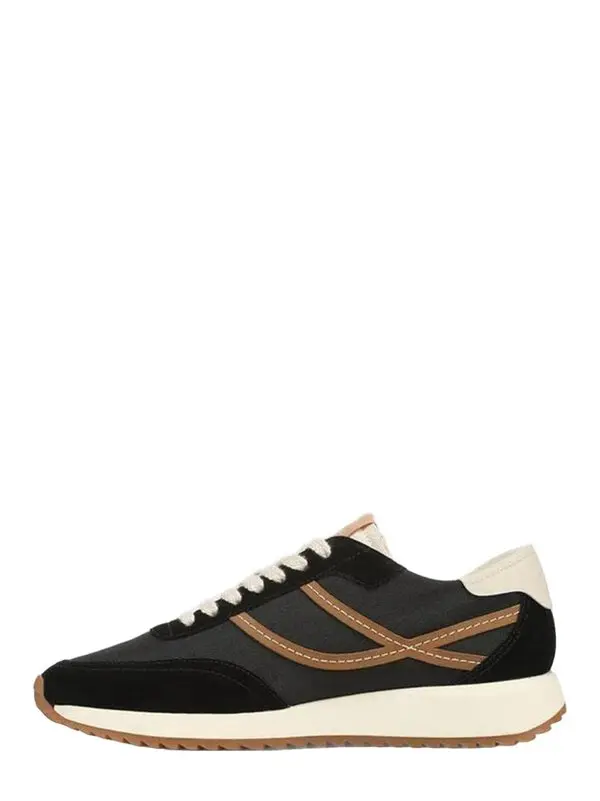 Vince Santa Monica Sneakers - Black/saddle