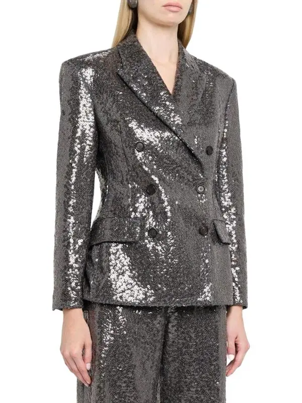 Brunello Cucinelli Sequin Embellished Suit-type Jacket - C003