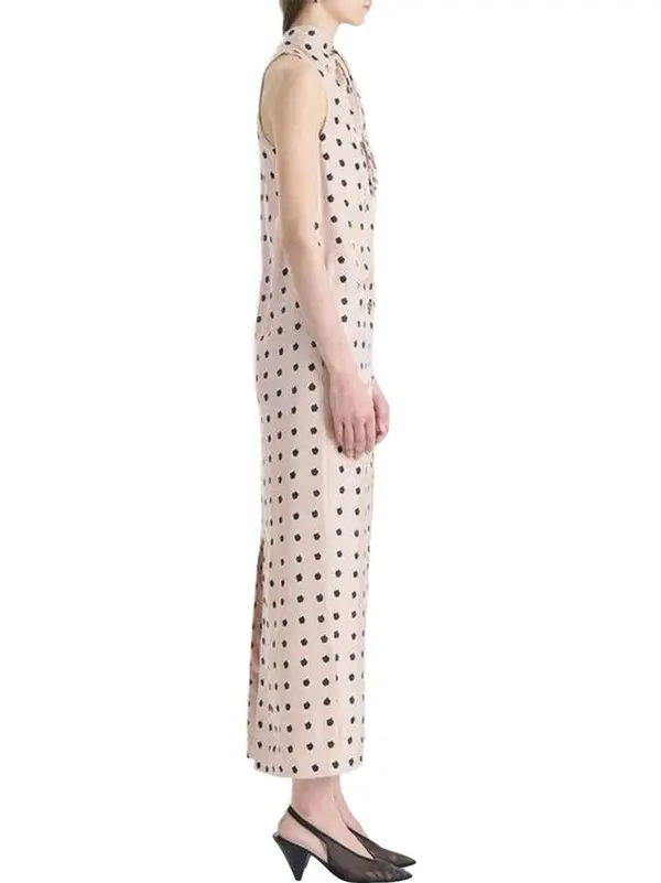 Altuzarra Jackie Embellished Silk Dress - Blush