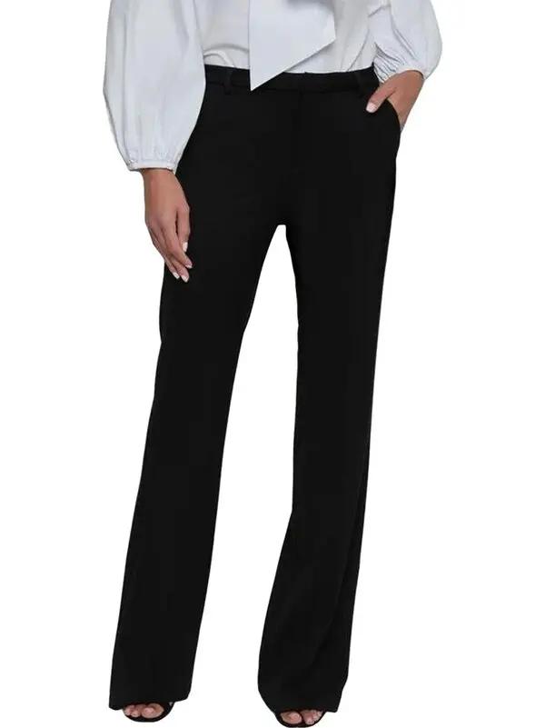L & APOS;AGENCE Frances Bootcut Trousers - Black
