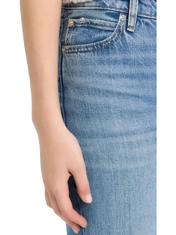 FRAME The Off Duty Rodeo Mid-rise Jeans - Flutter