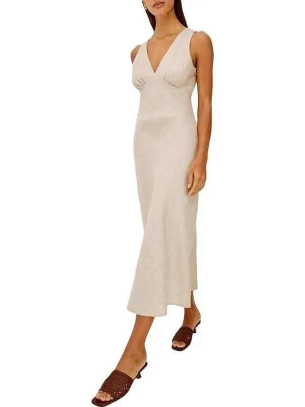 Rails Avianna Linen Maxi Dress - Heathered