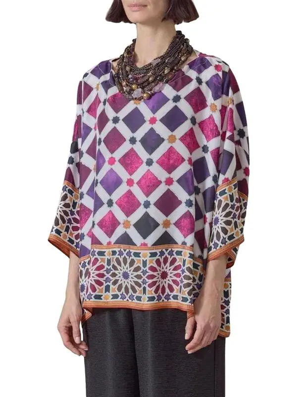Eskandar Wide Bateau Neck T-shirt Mid Plus Length - Tincture