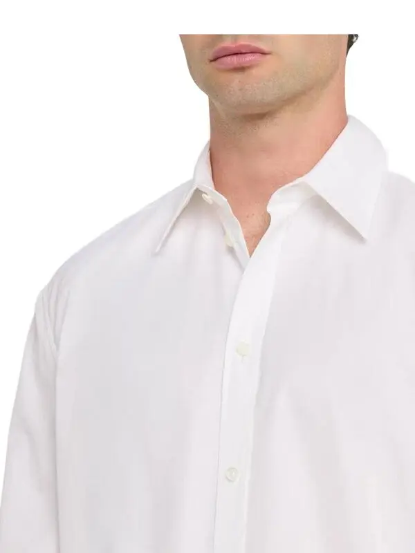 Bottega Veneta Apos;s Cotton Relaxed French-cuff Sport Shirt - White