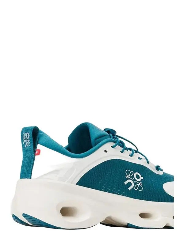 Loewe X On & Apos;s Cloudsolo Mesh Runner Sneakers - Teal/eggshell