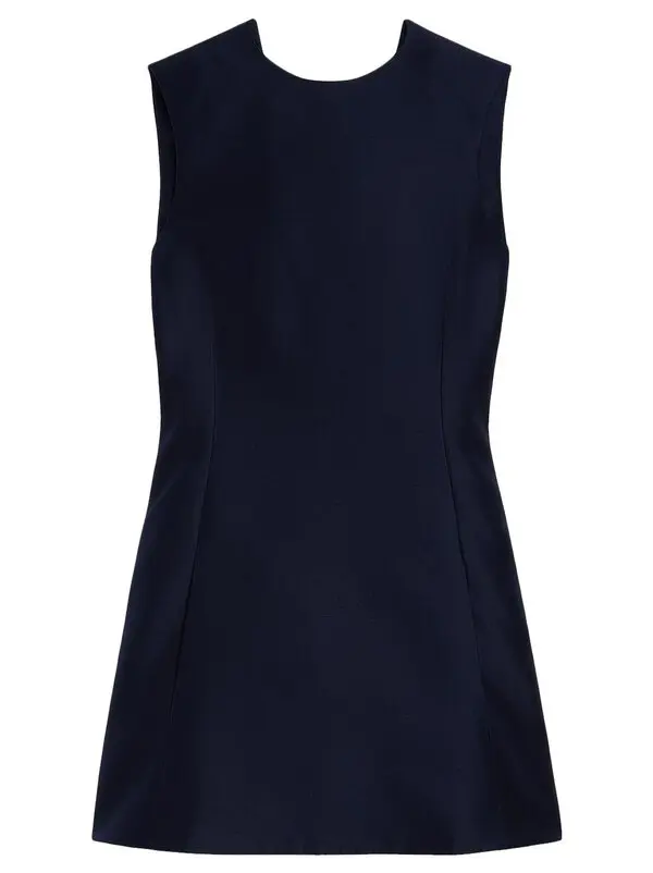 Balenciaga Sleeveless A-line Mini Dress - Gold