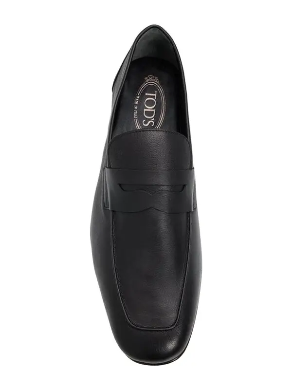 TOD & APOS;S Apos;s Leather Penny Loafers - Black