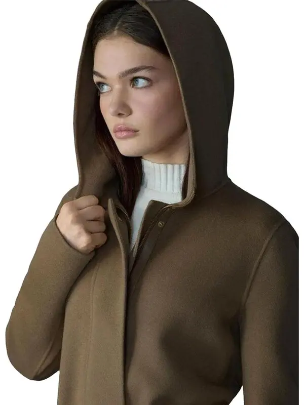 Mackage Blithe Handmade Wool Coat - Tan