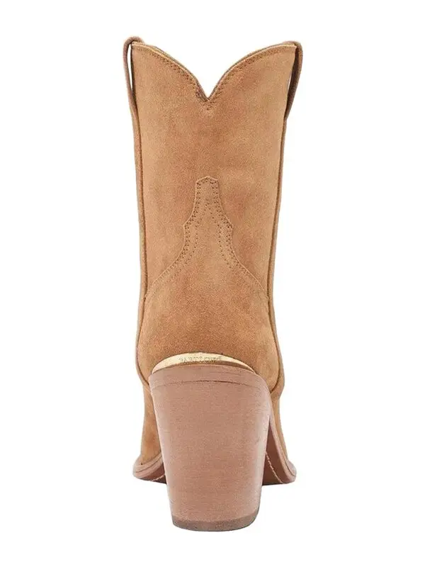 Partlow 90mm Leigh Anne Suede Ankle Boots - Cest