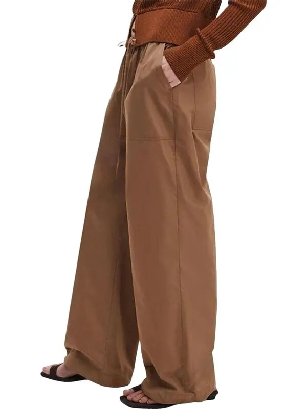 Rag & Bone Claire Taffeta Pants - Camel