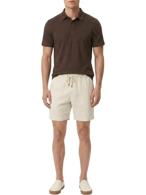 Onia Apos;s Stretch Linen Drawstring Shorts - Stone