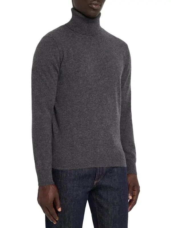Neiman Marcus Apos;s Cashmere Melange Turtleneck Sweater - Shield