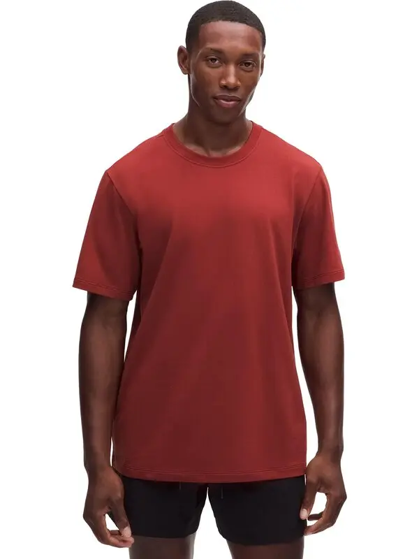 Lululemon Zeroed In Short-sleeve Shirt - Rocket Red