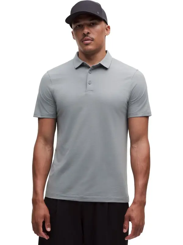 Lululemon Evolution Short-sleeve Polo Shirt - Feather Grey