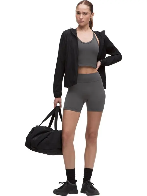 Lululemon Get Low High-rise Training Short 5 - Black/graphite Grey