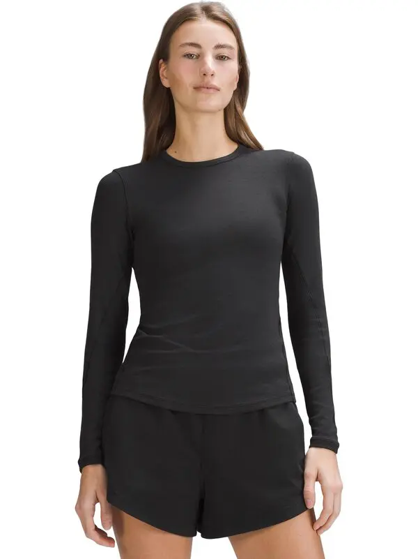Lululemon Hold Tight Long-sleeve Shirt - Black