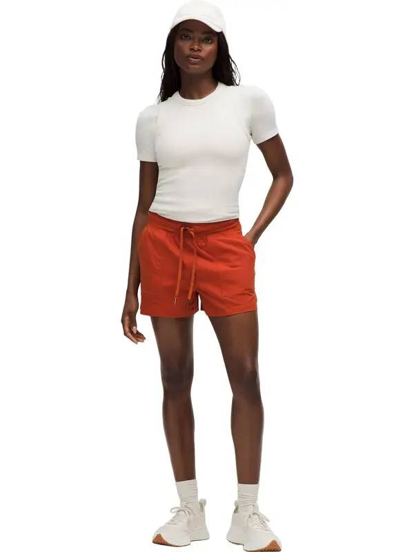 Lululemon Dance Studio High-rise Short 3.5 - Autumn Rust