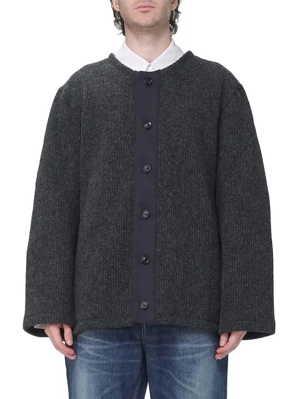 Our Legacy Virgin Wool Blend Cardigan With Button Closure - Black