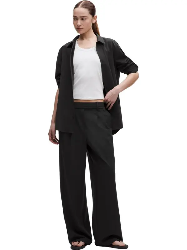 Lululemon Daydrift High-rise Wide-leg Trouser - Black