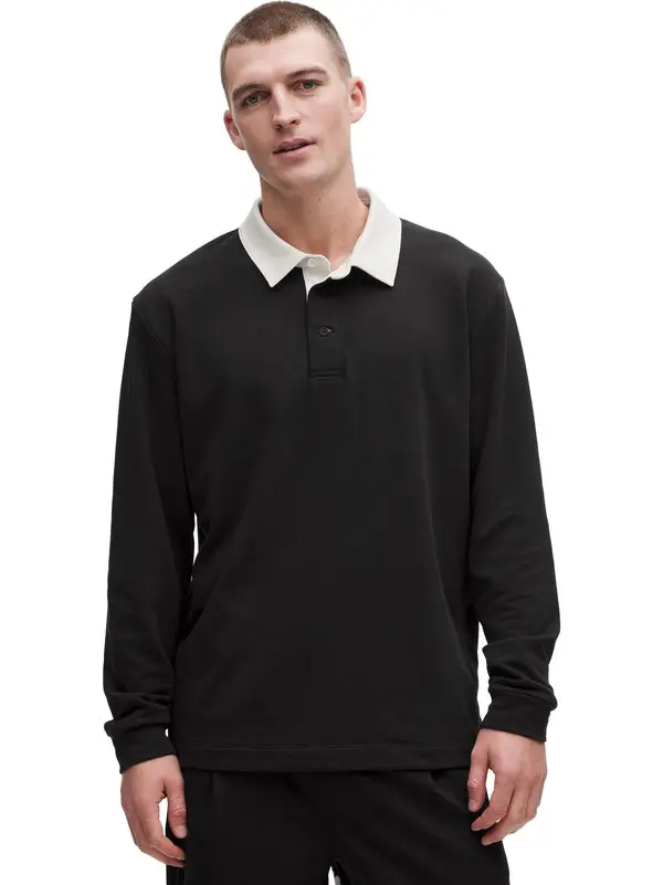 Lululemon Long-sleeve Rugby Shirt - Black