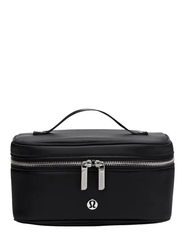Lululemon Travel Toiletry Bag 3.5l - Black/black/silver