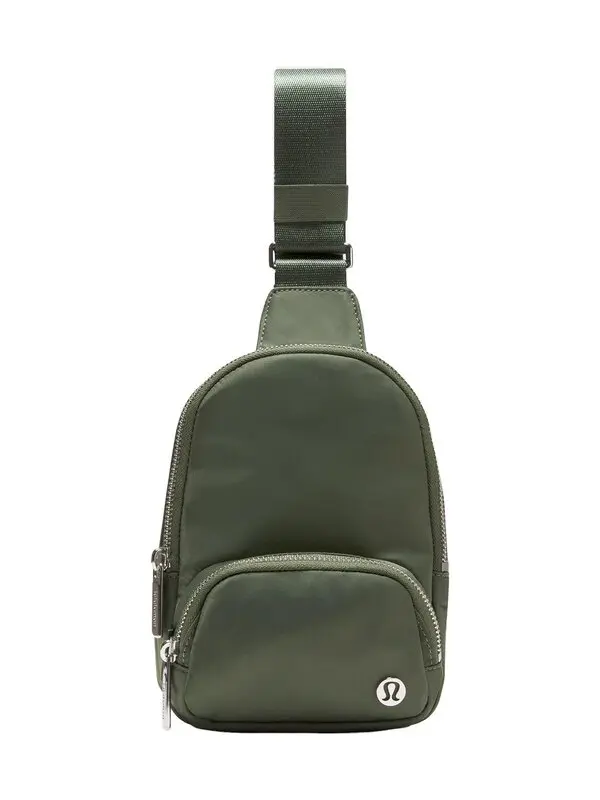 Lululemon Everywhere Sling Bag Small 2l - Sassy Sage/silver