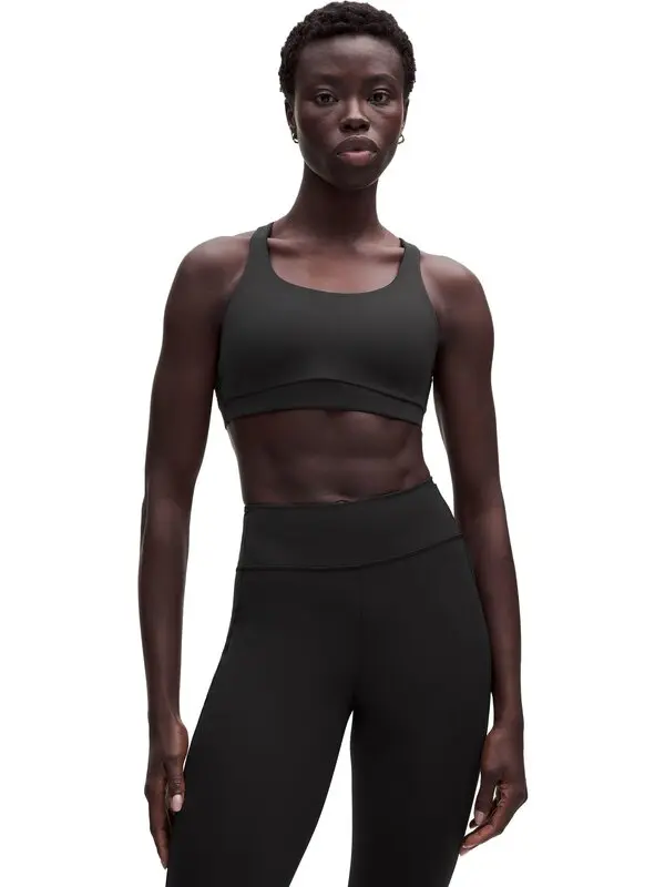 Lululemon Energy Bra Medium Support, B-d Cups - Black
