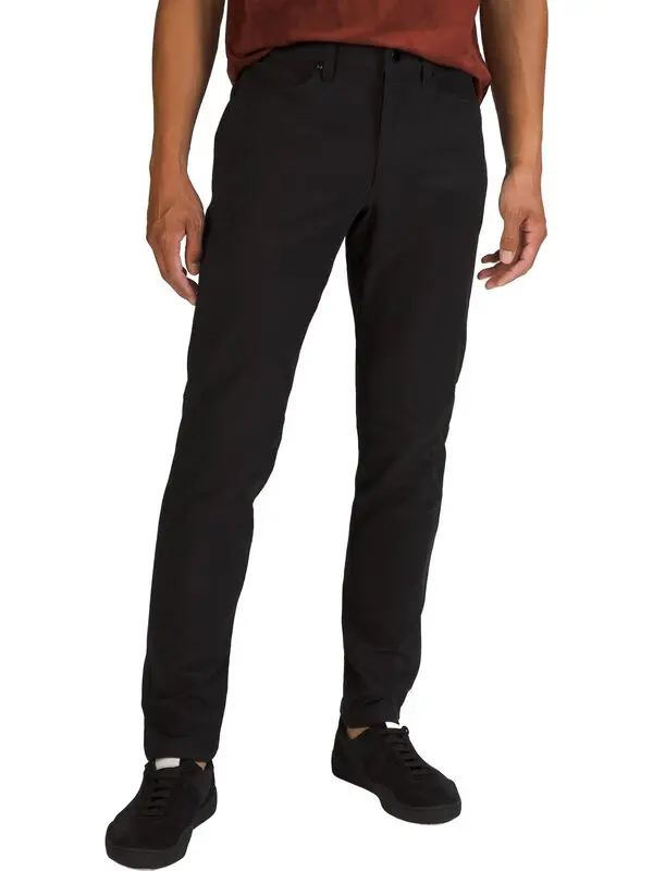 Lululemon Abc Slim-fit 5 Pocket Pant 32l - Black