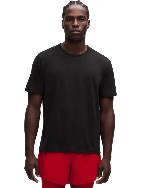 Lululemon Mile Maker Mesh Short-sleeve T-shirt - Black