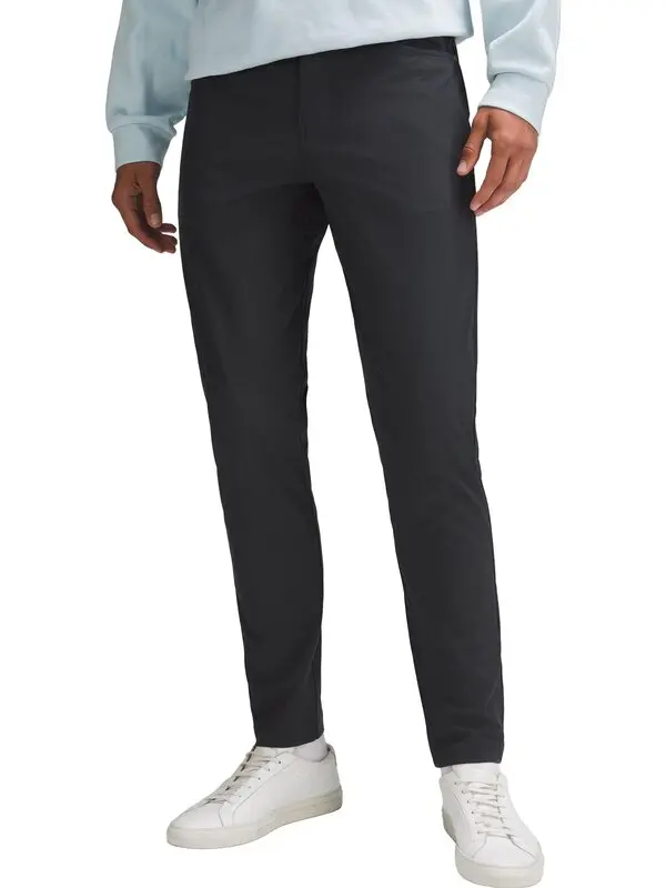 Lululemon Abc Slim-fit 5 Pocket Pant 37l - Obsidian