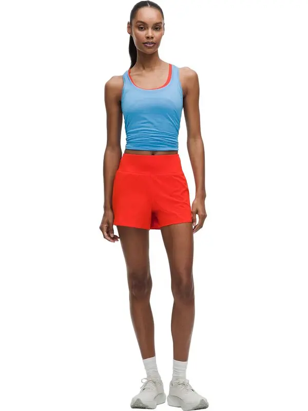 Lululemon Speed Up High-rise Short 4 - Cherry Ember