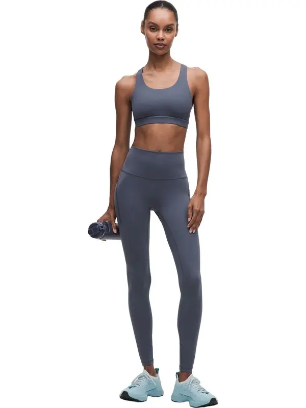 Lululemon Wunder Train High-rise Tight With Pockets 28 - Dusty Diamond