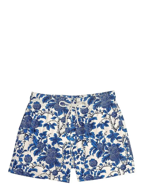 ARRELS BARCELONA Apos;s Floral Regular-fit Swim Shorts - Blue
