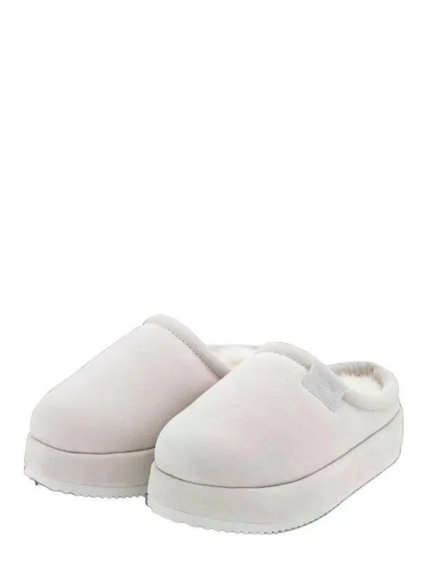 AAPE BY *A BATHING APE Aapenow Platform Slippers - Neutrals