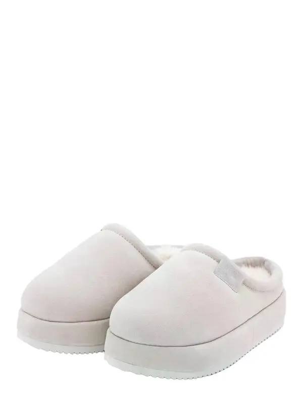 AAPE BY *A BATHING APE Aapenow Platform Slippers - Neutrals