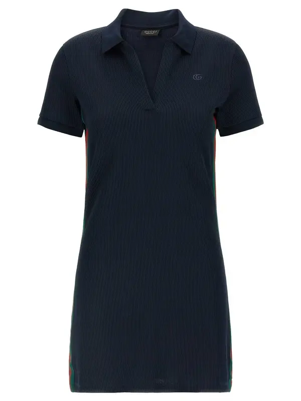 Gucci Web' Dress - Blue