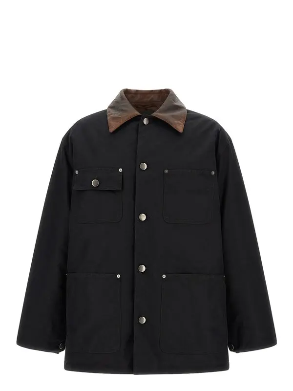 Prada Padded Canvas Jacket - Black