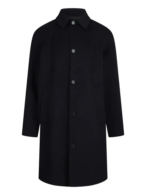 PALTO' Marcello Wool Coat By - Blue