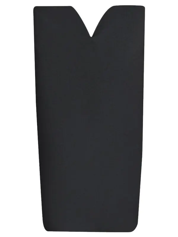 Balenciaga Vareuse Structured Sleeveless Mini Dress - Black