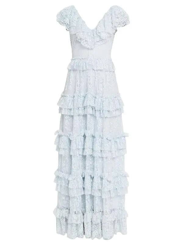 Sea Sharleen Lace Maxi Dress - Sky