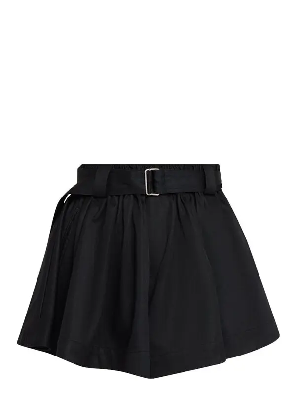 Sea Angelina A-line Suiting Shorts - Black