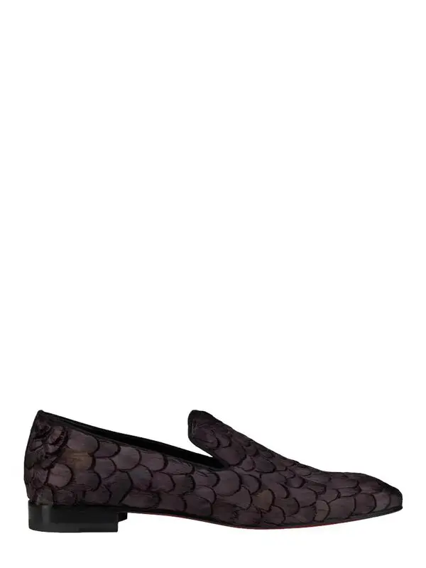 CHRISTIAN LOUBOUTIN Dandelion Marlen Loafers - Black